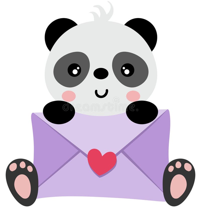 Panda Envelope Stock Illustrations – 186 Panda Envelope Stock ...