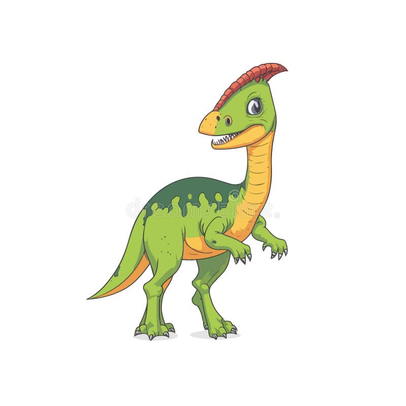 Hadrosaur Vector Stock Illustrations – 80 Hadrosaur Vector Stock ...