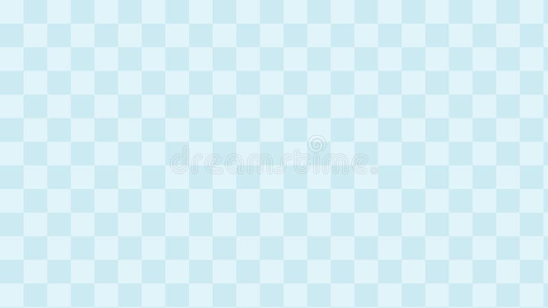 Cute Pastel Blue Checkered, Gingham, Plaid, Checkerboard Pattern ...