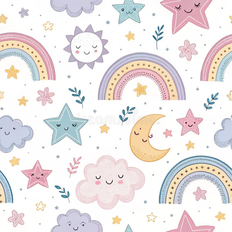 Kawaii Pastel Moons Stock Photos - Free & Royalty-Free Stock Photos ...
