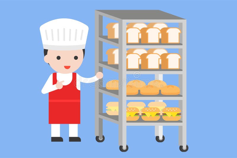 Bread Rack Bread Loaf Stock Illustrations – 302 Bread Rack Bread Loaf ...