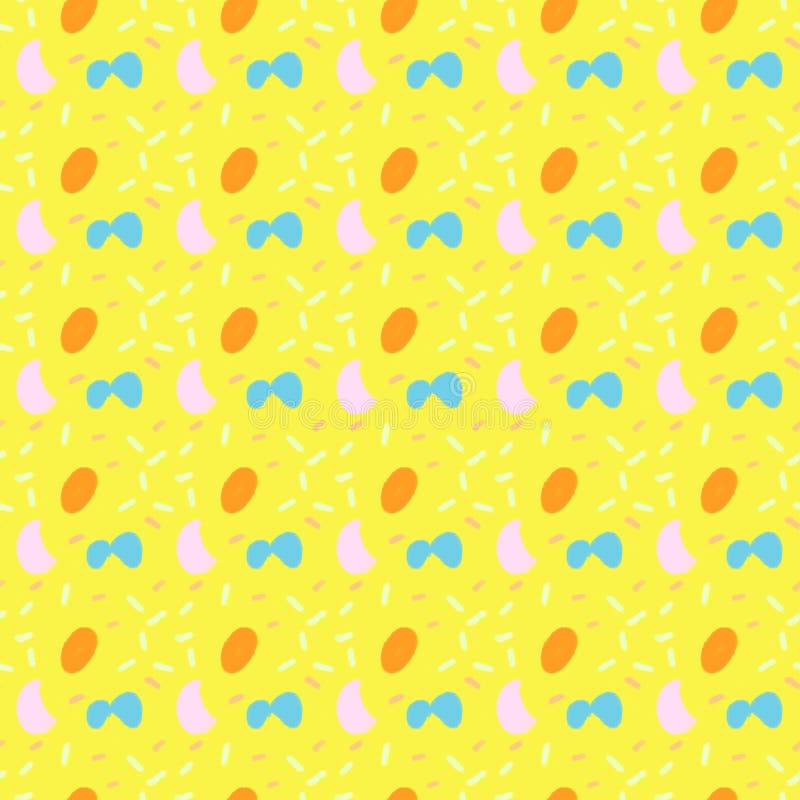 Cute Pattern Background Illustration Wallpaper Texture Stock ...