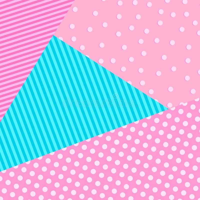 Cute Pattern Background in Princess Lol Doll Surprise Style. Vector ...