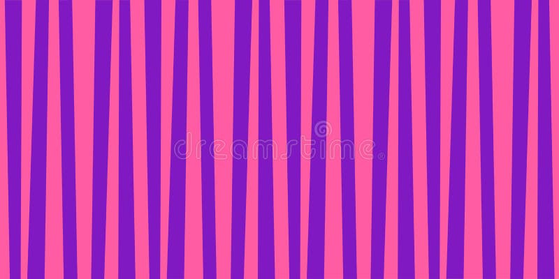 Cute Pattern Banner with Pink and Violet Vertical Stripes. Stock Vector ...