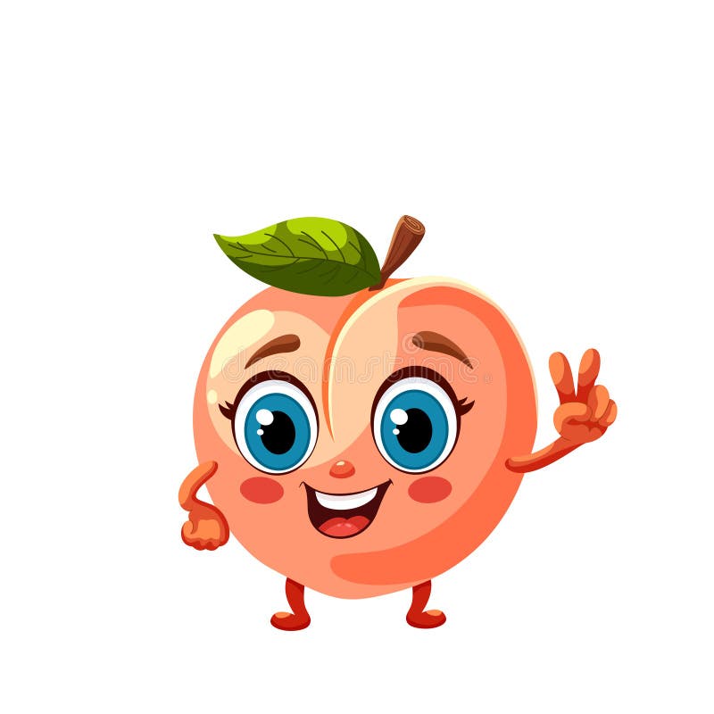 Peach Cartoon Stock Illustrations – 15,758 Peach Cartoon Stock ...