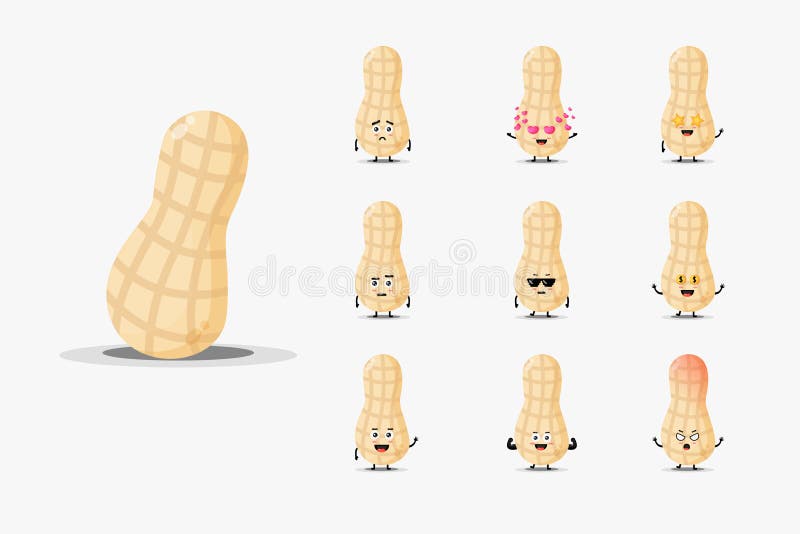 Funny Peanut Shell Emoji Stock Illustrations – 36 Funny Peanut Shell ...