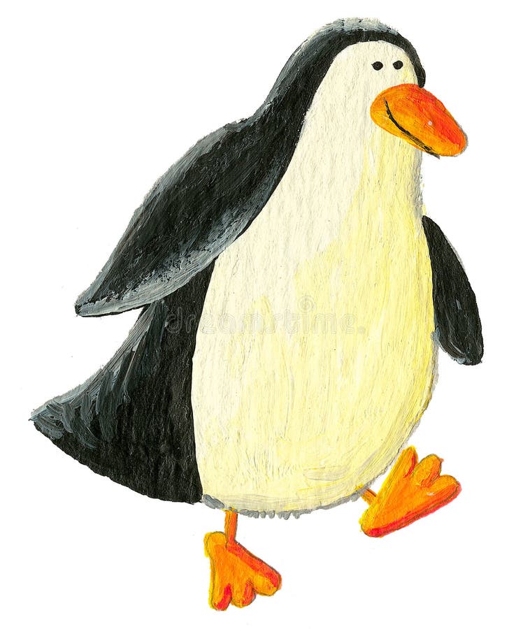 Cute penguin cartoon stock vector. Illustration of baby - 33231950