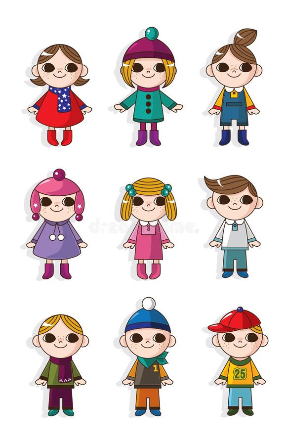 Cute people icon stock vector. Illustration of brother - 16794697