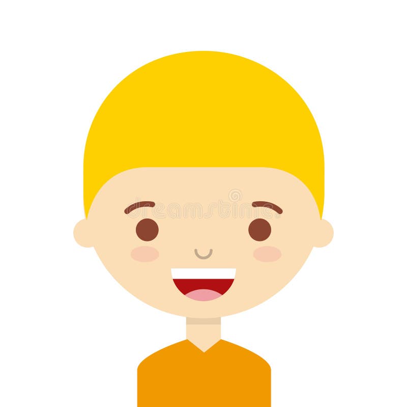 Cute person design stock vector. Illustration of cheerful - 62910352