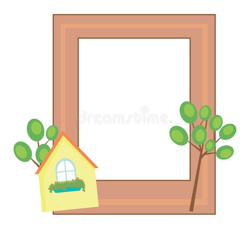 Cute blank card stock vector. Illustration of artistic - 16822130