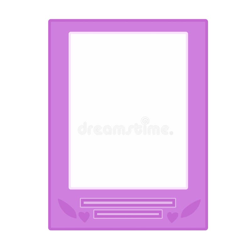 Cute photo grid frame stock illustration. Illustration of frame - 285151433