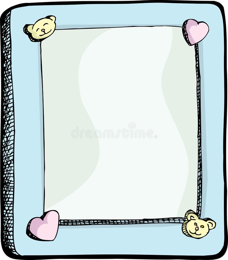 Cute Picture Frame stock vector. Illustration of copy - 23354538
