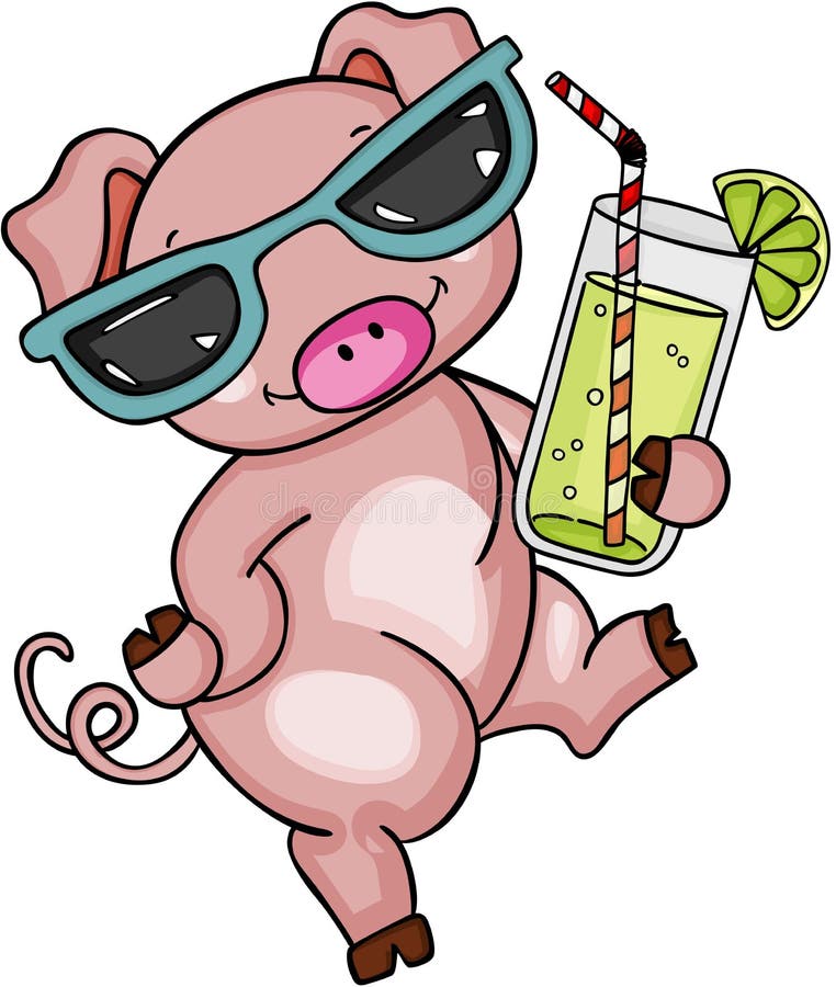 Pig Drinking Stock Illustrations – 133 Pig Drinking Stock Illustrations ...