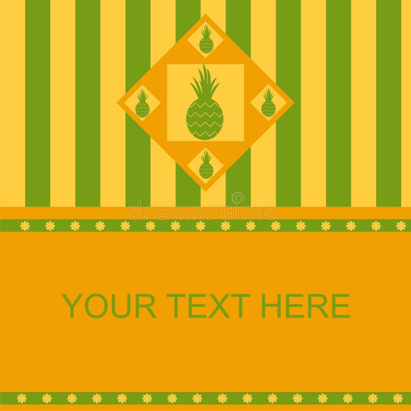 2+ Cute pineapple frame Free Stock Photos - StockFreeImages