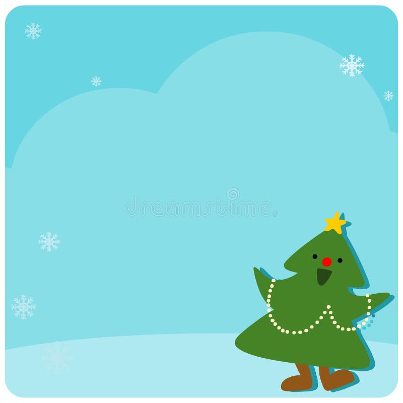 Cute pinery at empty board stock vector. Illustration of holiday - 75572806