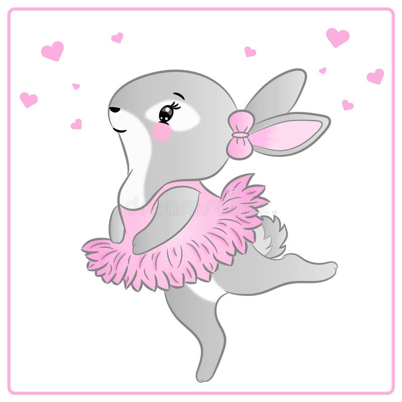 Cute Dancing Bunny Stock Illustrations – 851 Cute Dancing Bunny Stock ...