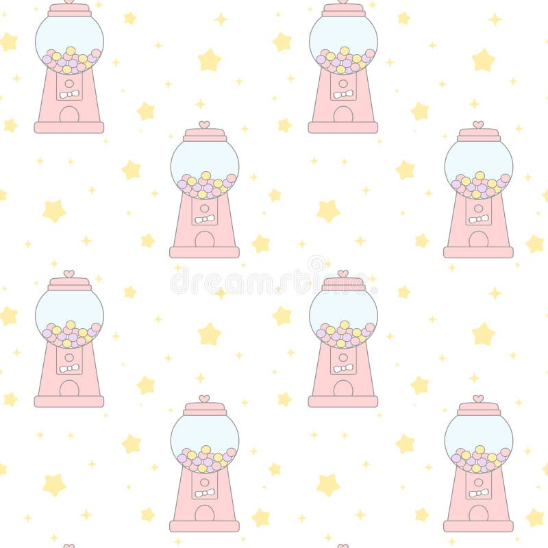 Illustration of a Gumball Machine Stock Vector - Illustration of nature ...