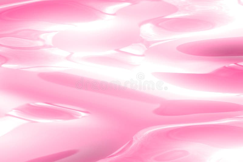 Cute Pink Melting Rubber Digital Art Background Illustration Stock ...