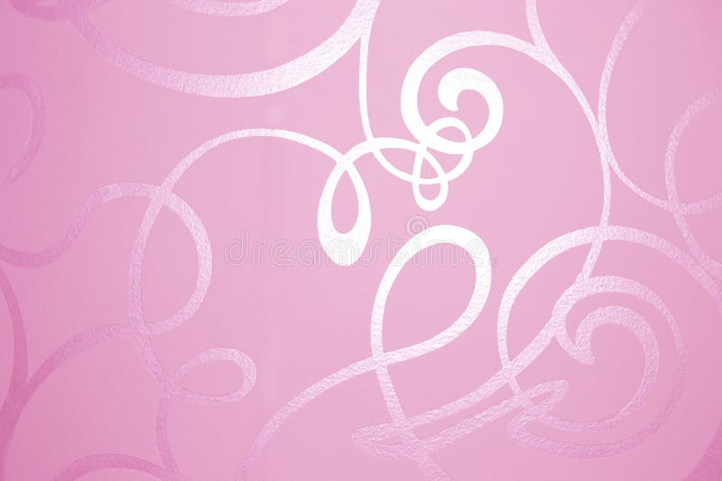 Cute Pink Pattern Studio Background Wallpaper Stock Photo - Image of ...