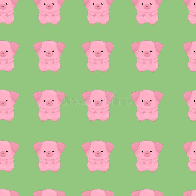 Pattern with Symmetric Geometric Ornament Stock Illustration ...