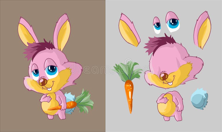 Body Parts Rabbit Stock Illustrations 37 Body Parts Rabbit Stock Illustrations Vectors