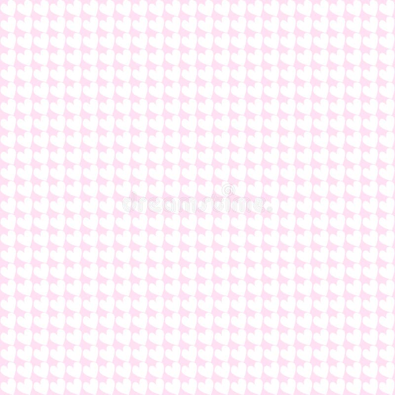 Cute Pink Seamless Pattern. Endless Texture Stock Illustration ...