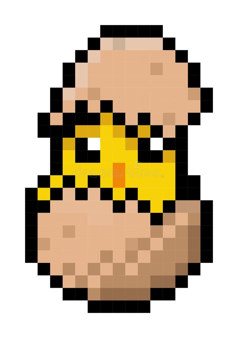 Egg 8 Bit Stock Illustrations – 148 Egg 8 Bit Stock Illustrations ...