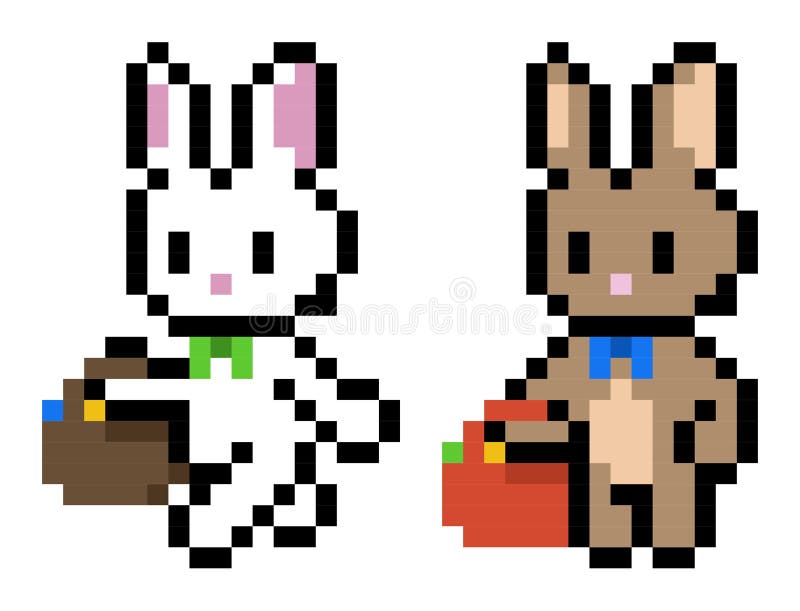 Cute Pixel Mouse Background - High Res 4k Wallpaper Stock Illustration ...