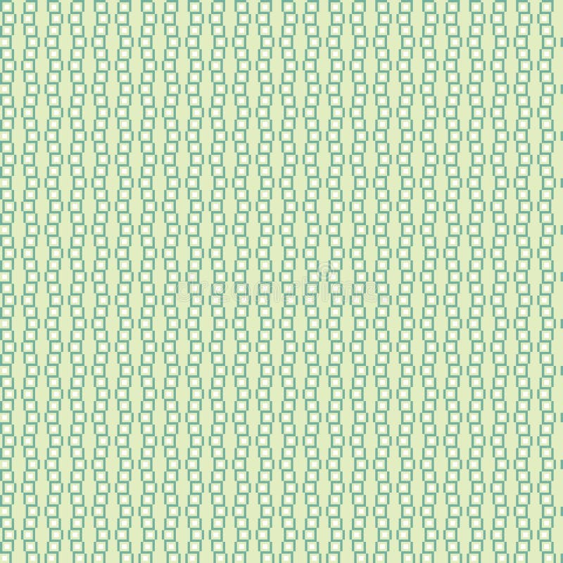 Cute Pixelated Pattern with Simple Geometric Shapes Stock Vector ...