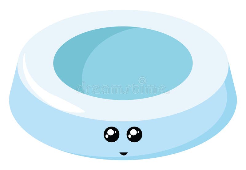 Cute dog on plate stock illustration. Illustration of knife - 82575767