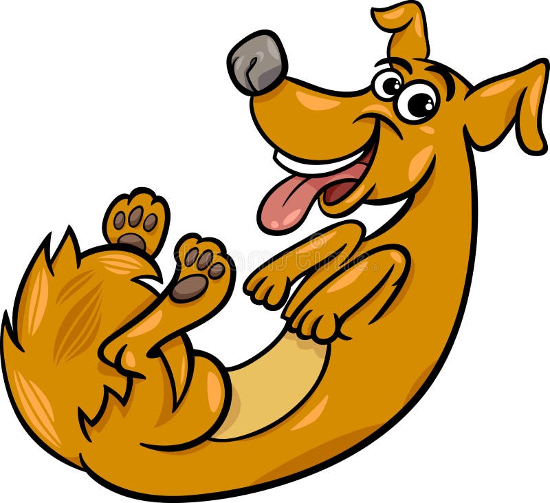 Fast dog stock illustration. Illustration of cheerful - 7896482
