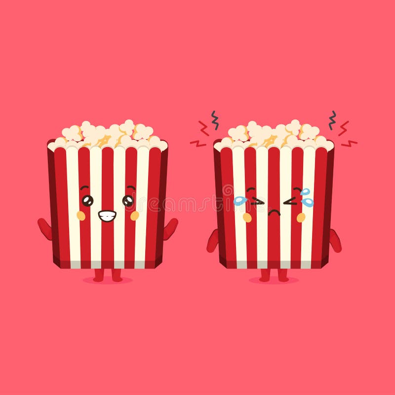 Sad Pop Corn Cartoon Stock Illustrations – 40 Sad Pop Corn Cartoon ...