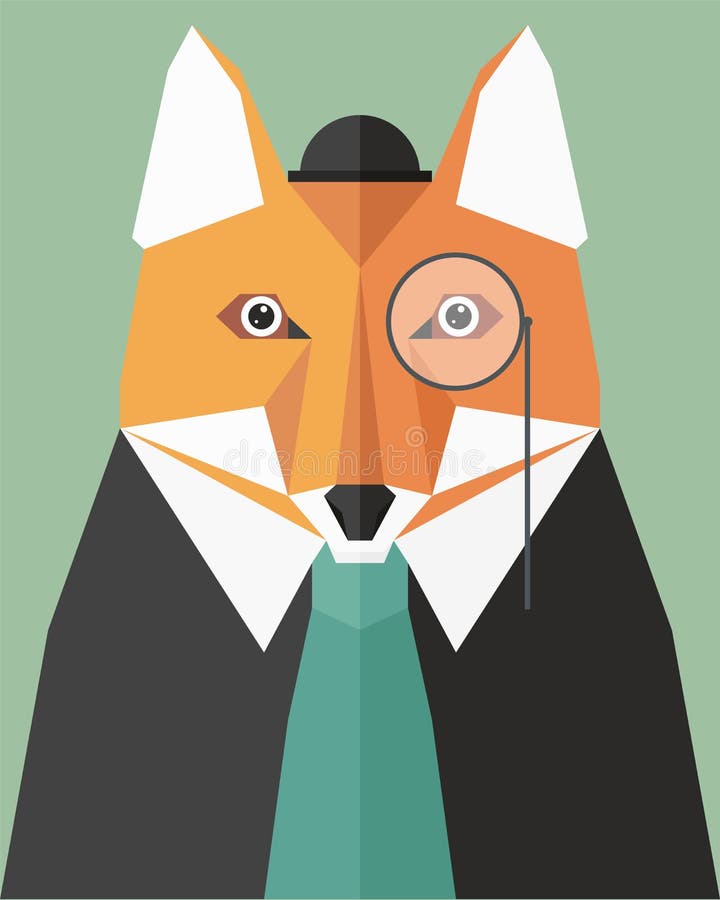 Animal Monocle Line Art Stock Illustrations – 25 Animal Monocle Line ...