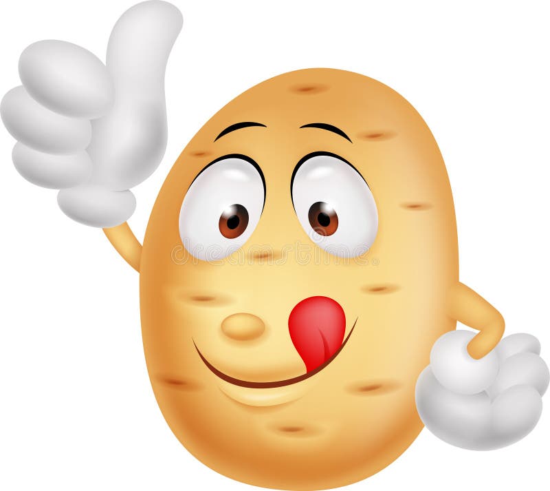 Cute Potato Chef Cartoon Character Stock Vector - Illustration of junk ... Cute Potato Chef Cartoon Character Stock Vector - Illustration of junk ...