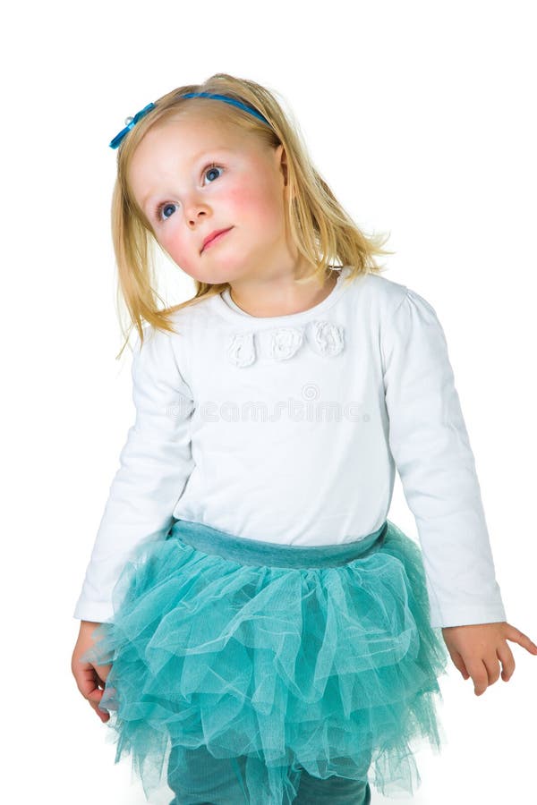 Cute preschool girl stock image. Image of little, innocence - 35888539