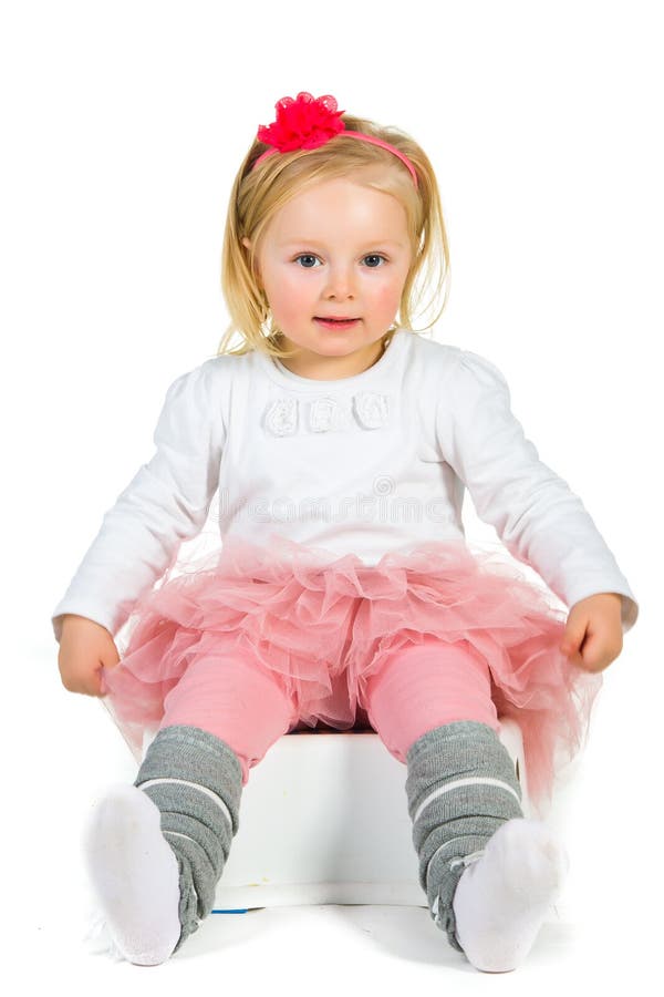 Cute preschool girl stock image. Image of beauty, innocence - 35888555