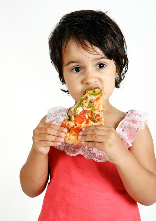Toddler eating watermelon stock photo. Image of punjabi - 14613278
