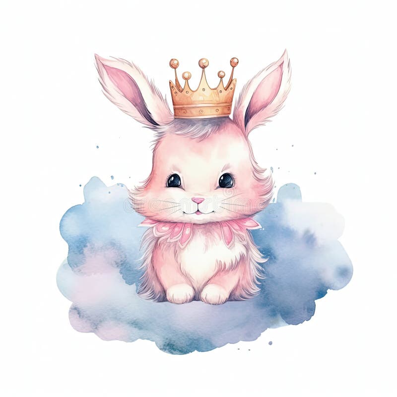 Bunny Princess Cute Stock Illustrations – 1,152 Bunny Princess Cute ...