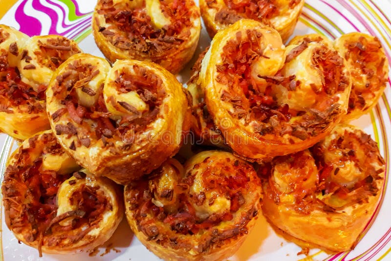 Cute Chocolate Chip Heart Buns Stock Image - Image of oriental, eating ...