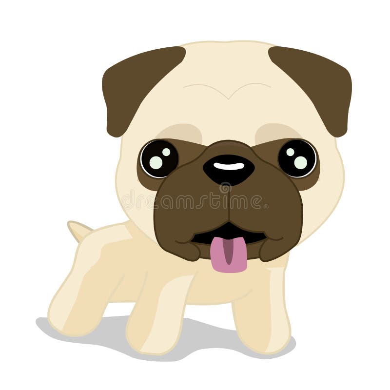 Gray Pug Stock Illustrations – 292 Gray Pug Stock Illustrations ...