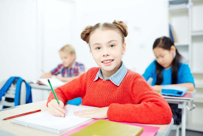 Cute pupil stock photo. Image of lesson, elementary - 109085086
