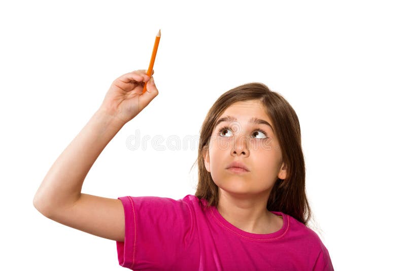 Portrait of Cute Young Teenage Girl Stock Photo - Image of angry, lady ...