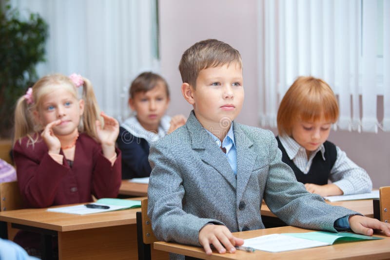 Children at school stock photo. Image of life, lecture - 10785762