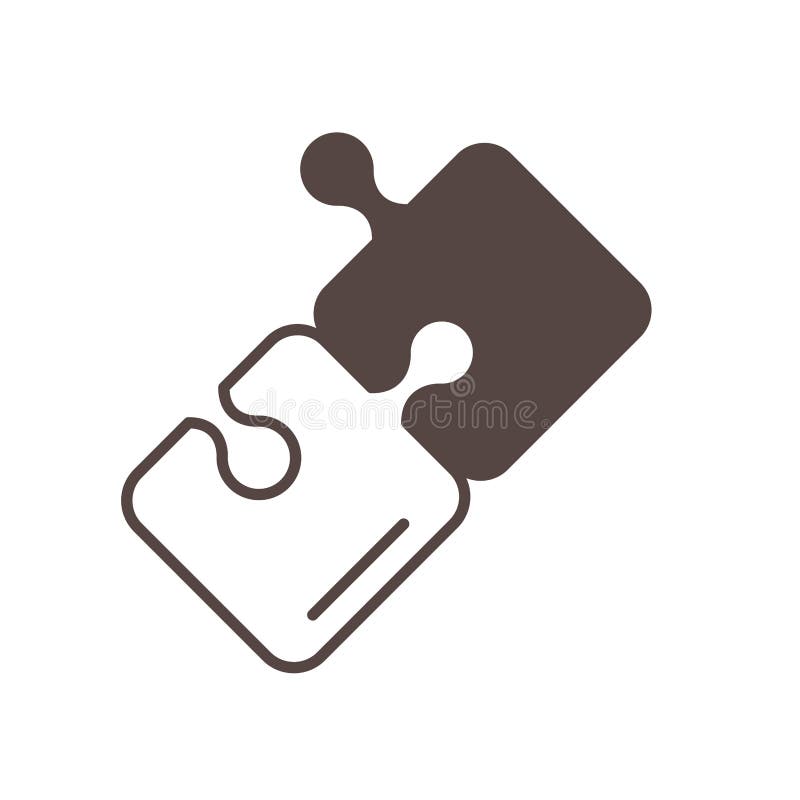 Cute puzzle game. stock vector. Illustration of contour - 66884940