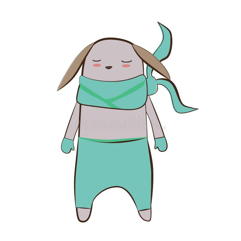 Walking Rabbit Stock Illustrations – 1,242 Walking Rabbit Stock ...