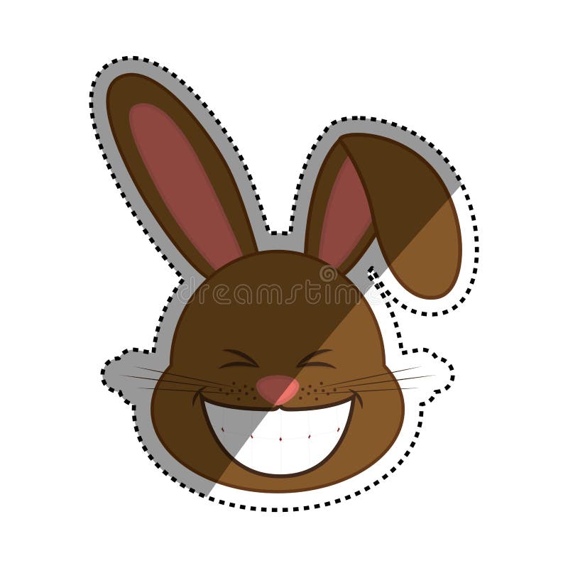 Cute rabbit cartoon stock illustration. Illustration of cute - 86183696