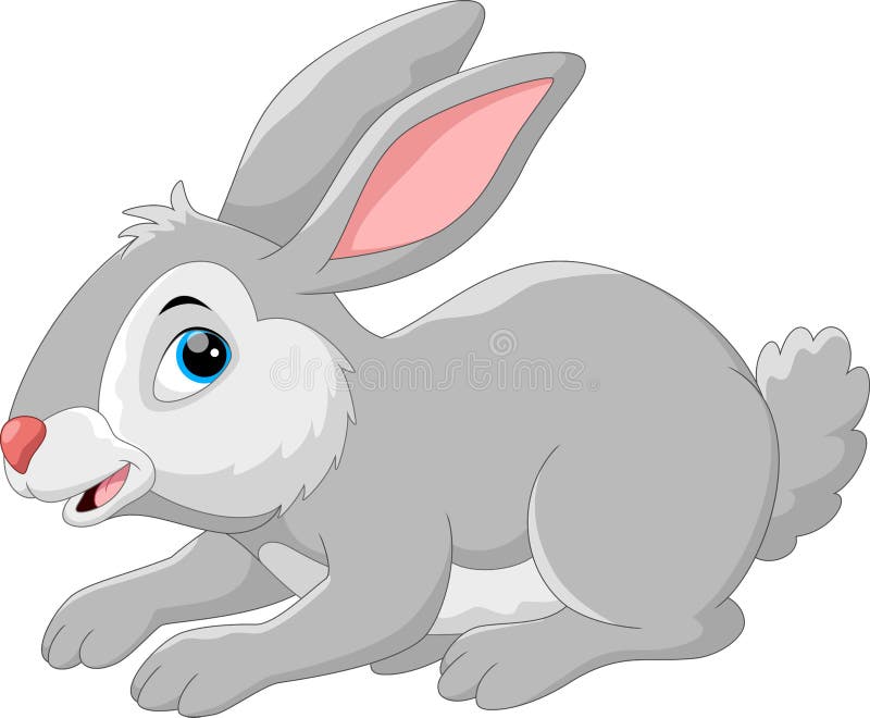 Cute rabbit cartoon stock illustration. Illustration of drawing - 63655788