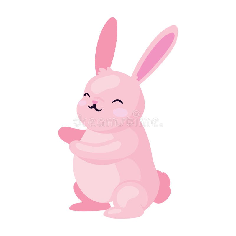 Cute rabbit illustration stock vector. Illustration of wildlife - 273088314