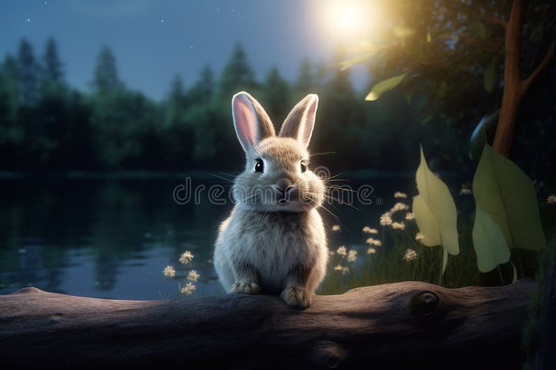 Lake Rabbit Stock Illustrations – 527 Lake Rabbit Stock Illustrations ...
