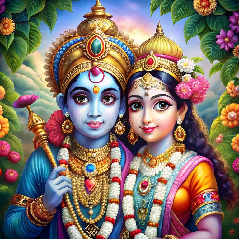 Radha Face Stock Illustrations – 268 Radha Face Stock Illustrations ...